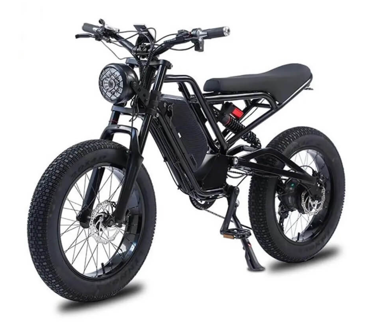 Akez 1500W Electric Bike With Full Suspension And Hydraulic Brakes ...